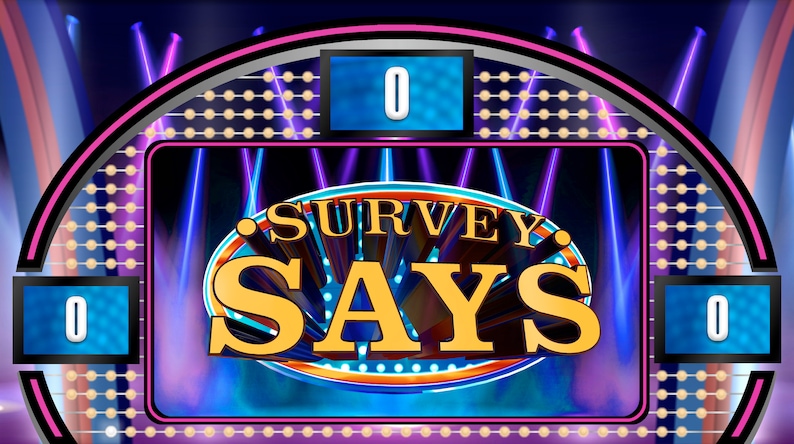Windows Survey Says | Have a Feud in Your Family | Instant Download Party Game | Game Night ...