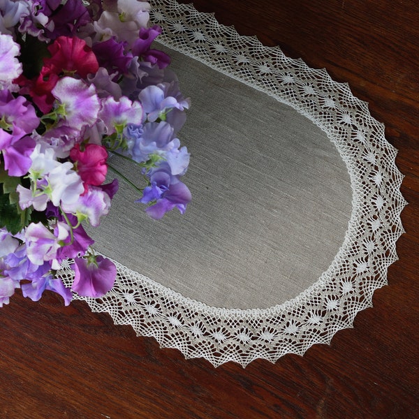 Oval Lace Doily - Etsy