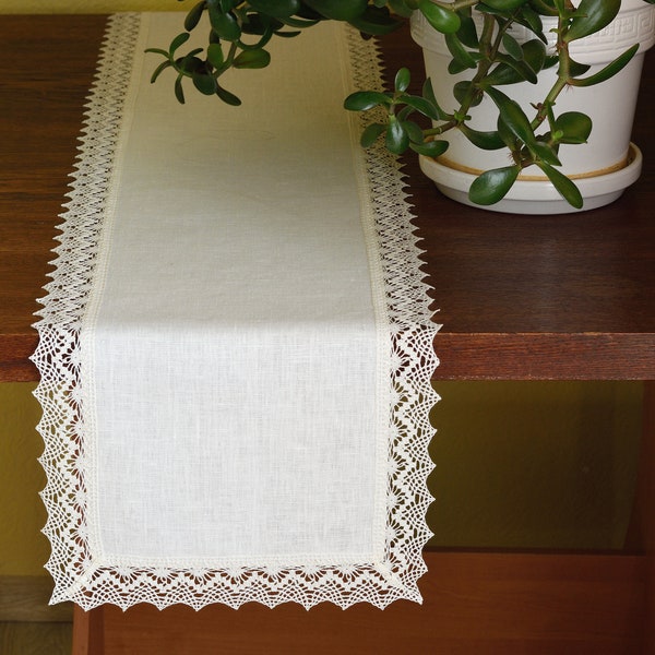 Lace Table Runner - Etsy