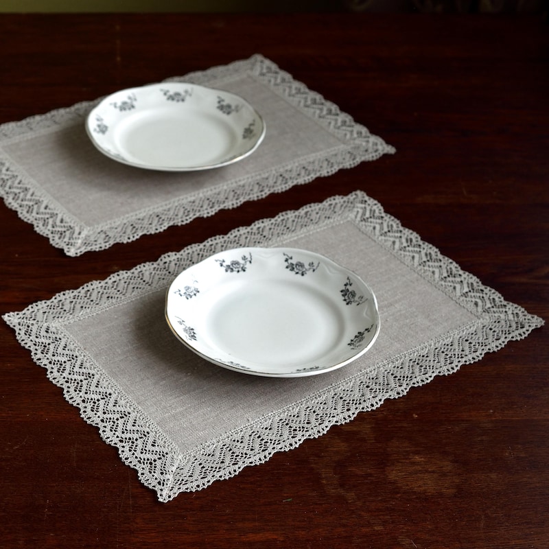 Lace Placemats - Etsy
