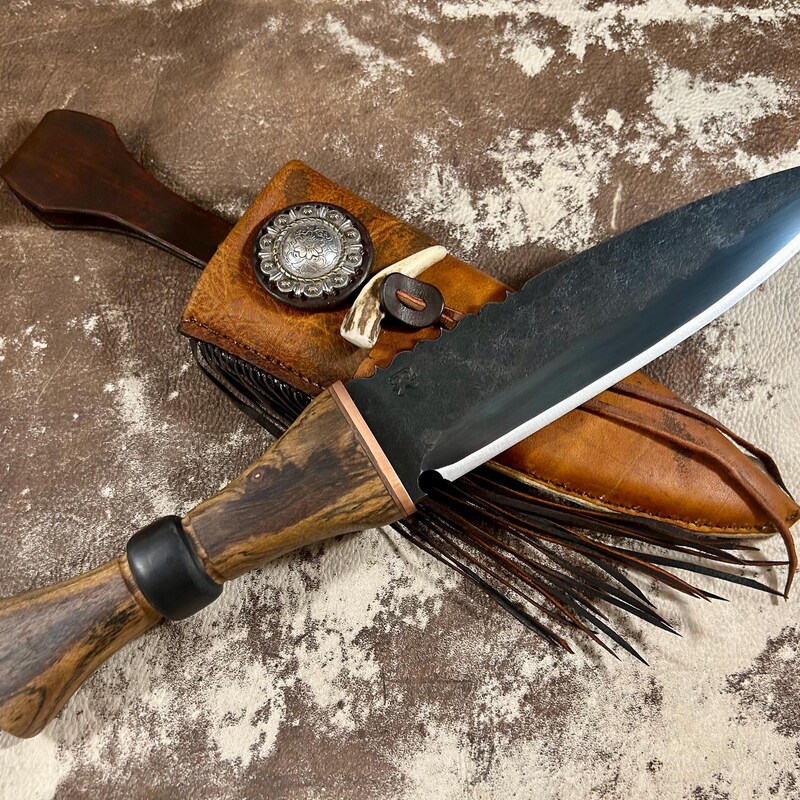 Primitive Knife - Etsy