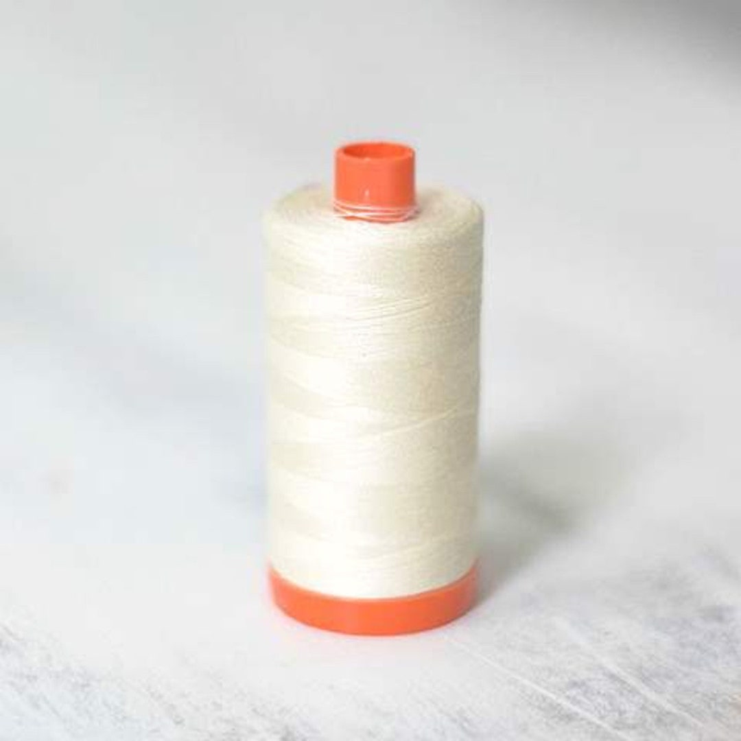 Aurifil Light Beige Thread 100% Cotton 50 Weight Hand Quilting or ...
