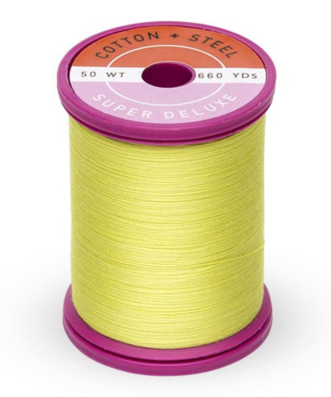 Neon Yellow Sulky 100% Cotton Thread Spool, 50 Weight, 660 Yards ...