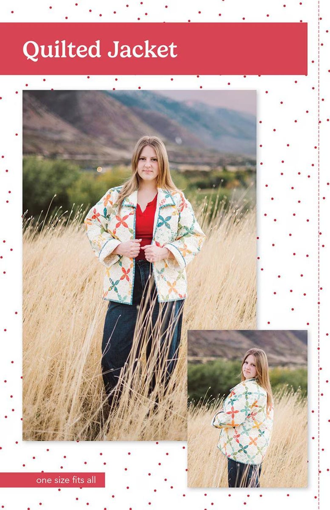 Riley Blake's Reclaimed Quilt Jacket Pattern by Paula Mckinlay and ...