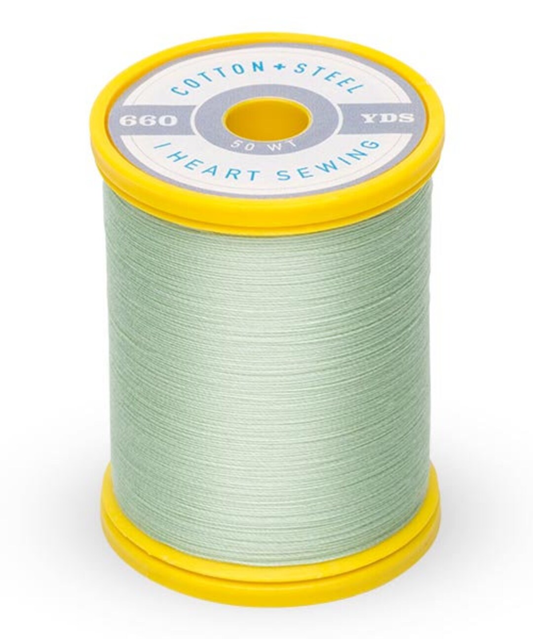 Mint Green Sulky Thread 100% Cotton Thread Spool, 50 Weight, 660 Yards ...