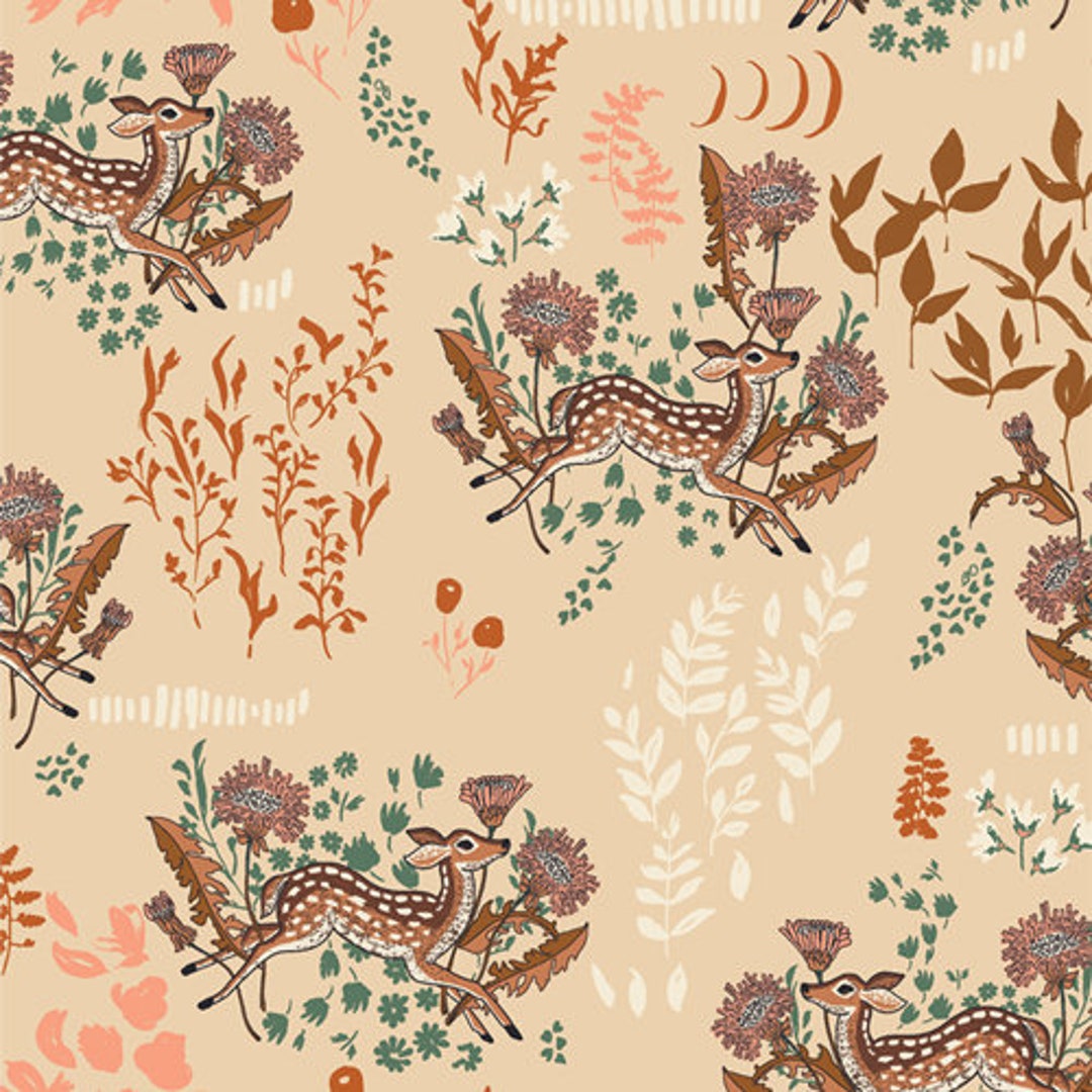 Wild and Forgotten - Dandelion Doe - Art Gallery Fabrics - Etsy