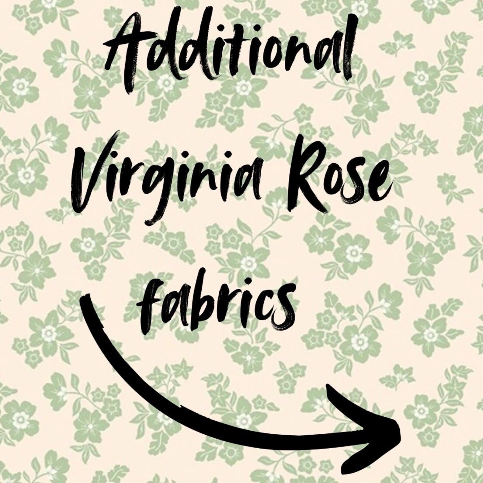 Riley Blake Designs VIRGINIA ROSE WALLFLOWER Shell Cotton Quilting ...