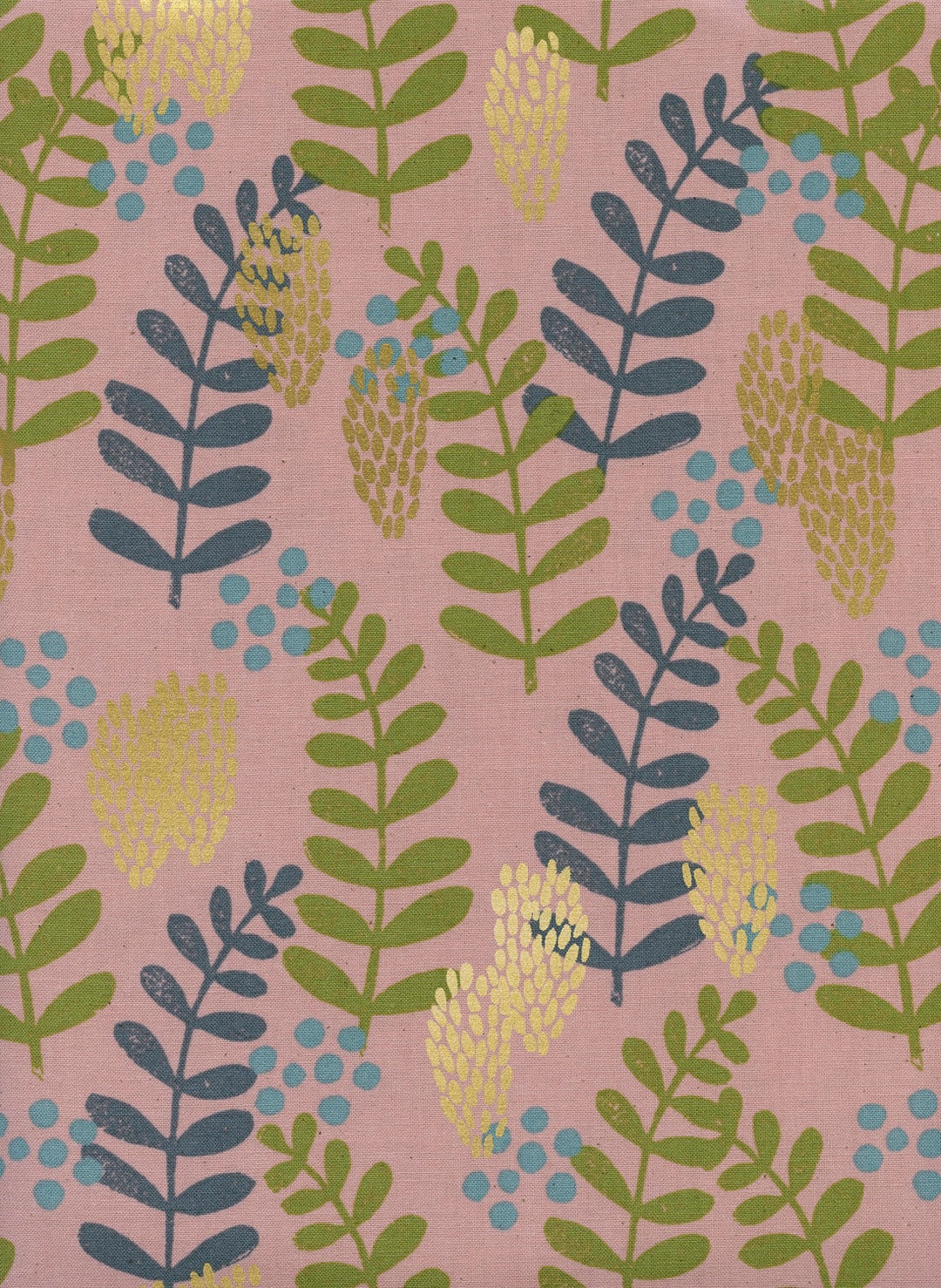 Fern Dell Metallic From Cotton and Steel - Etsy