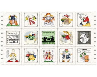 Riley Blake Christmas Panels - Etsy