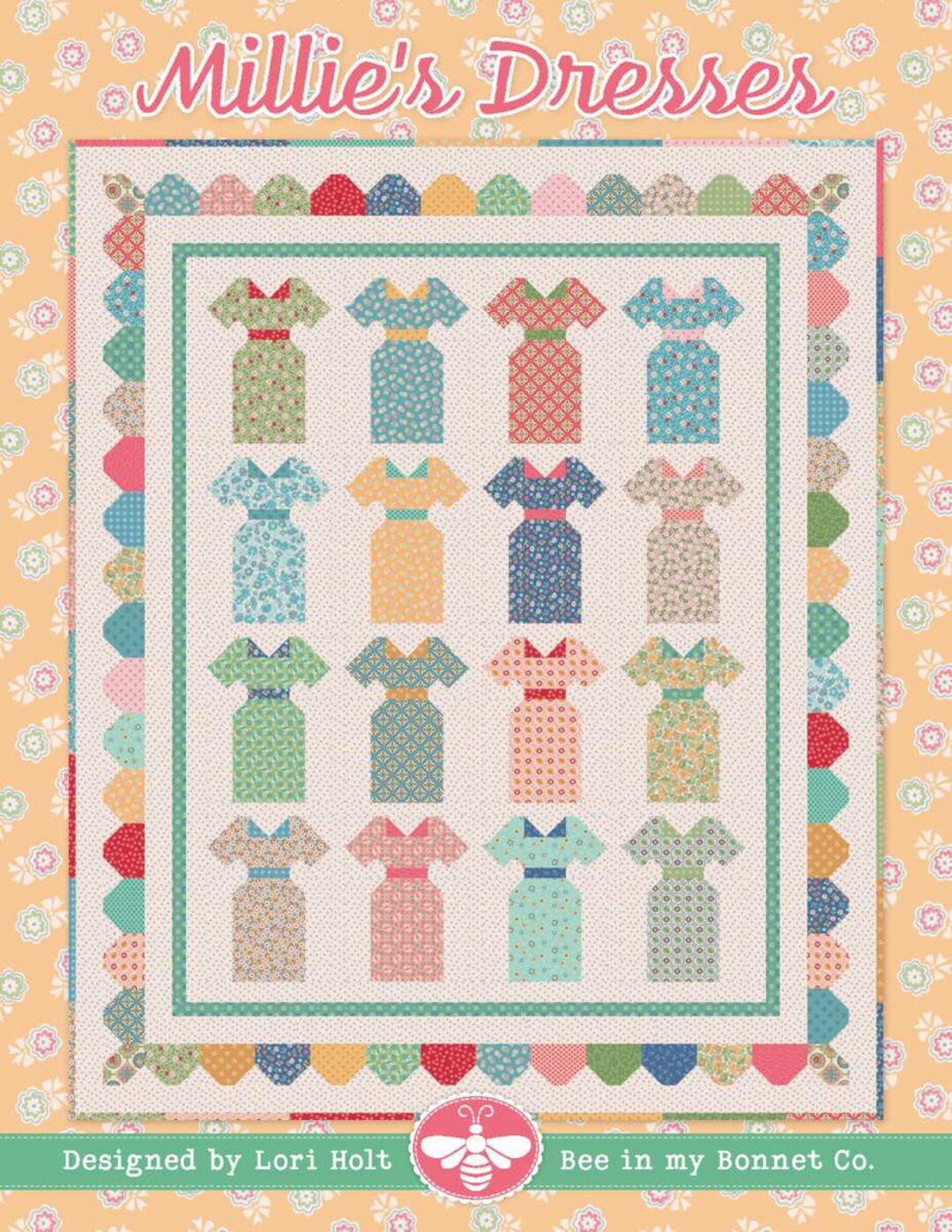Riley Blake's Sew Emma Millies Dresses Quilt Pattern, Easy Clear ...