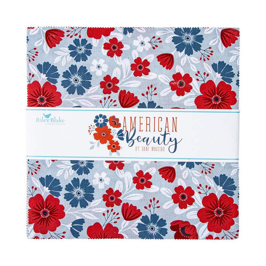 Riley Blake Designs, American Beauty Collection, Ten Inch Stacker, 42 ...
