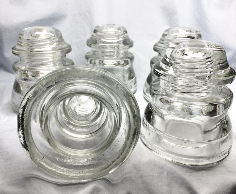 Pre-drilled Hemingray - 45 Glass Insulator DIY - Etsy