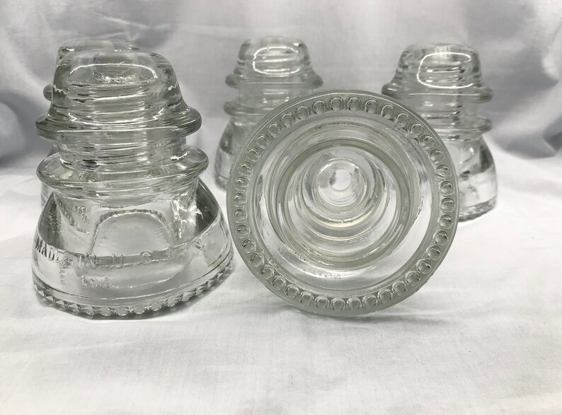 Pre-drilled Hemingray 42 Glass Insulator DIY - Etsy