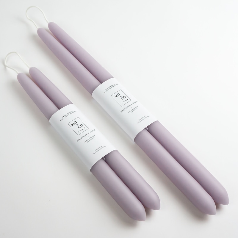 Purple Candles - Etsy