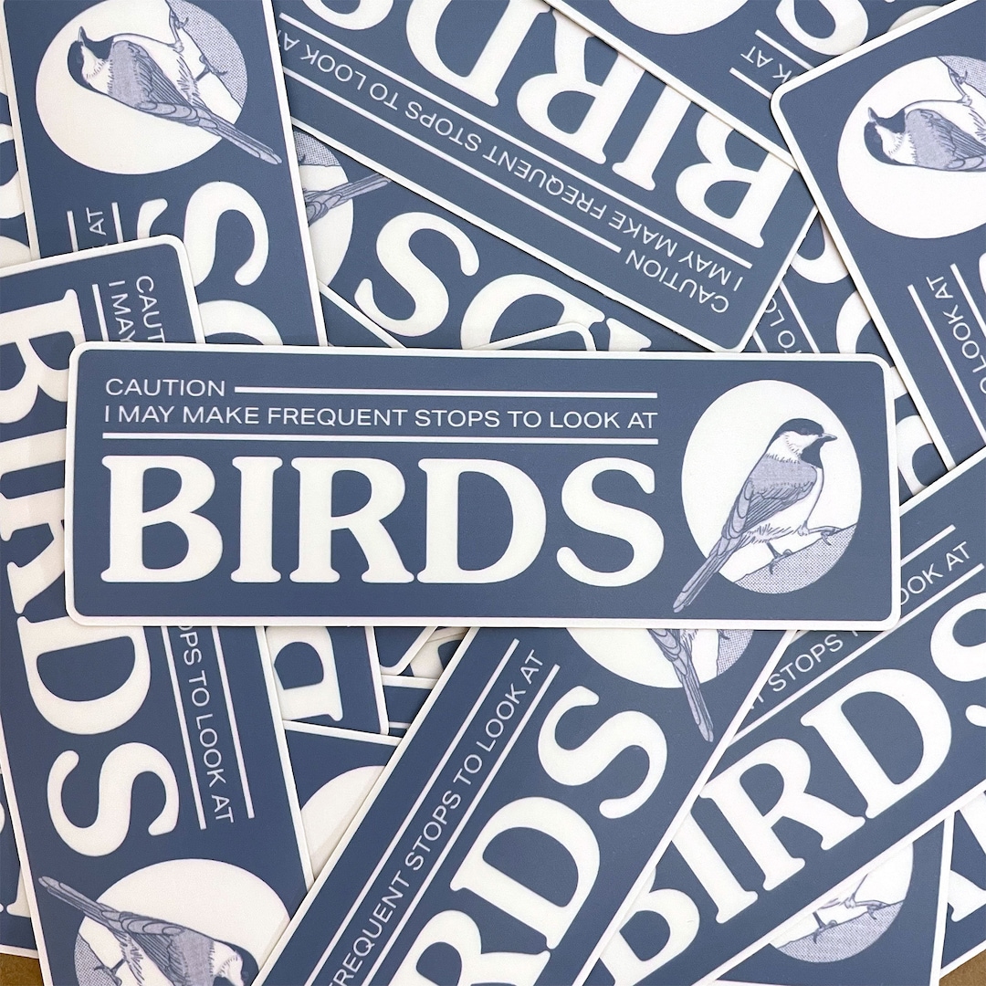 Stops for Birds Sticker - Etsy