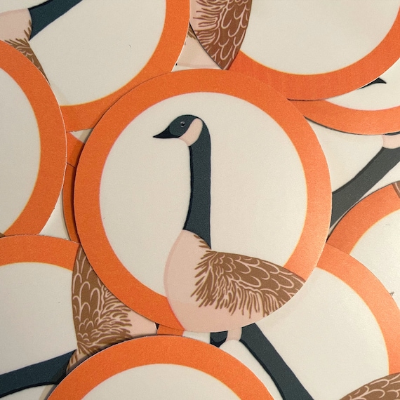 Canadian Goose Sticker - Etsy