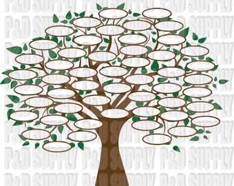 Family tree pattern | Etsy