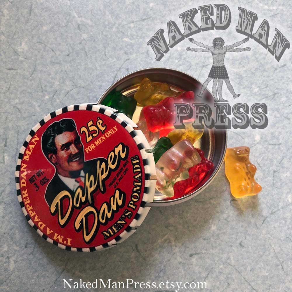 Dapper Dan Retro Style Click Clack Small Stash Tin - Etsy