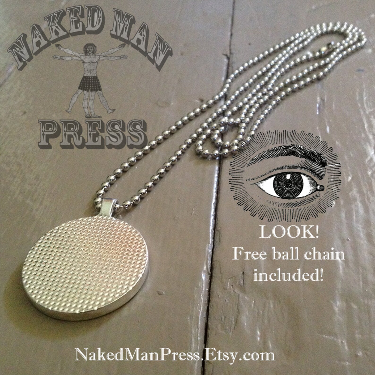 Emo Cthulhu Round Bezel Pendant FREE Ball Chain Included | Etsy