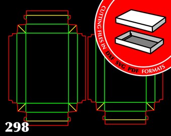 Template doosje svg | Etsy