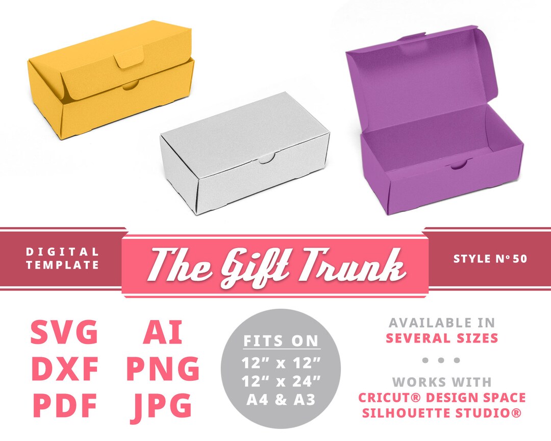 THE GIFT TRUNK Gift Boxes Bridal Shower Box Design Flip Lid Box Gift ...