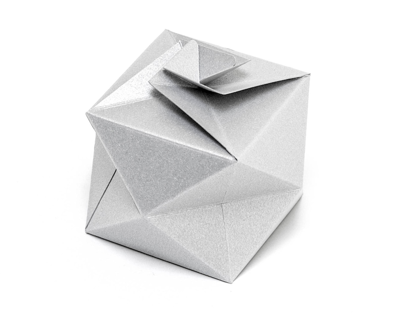 DIAMOND BOX Svg Digital Gift Box Template Little Box Jewelry - Etsy