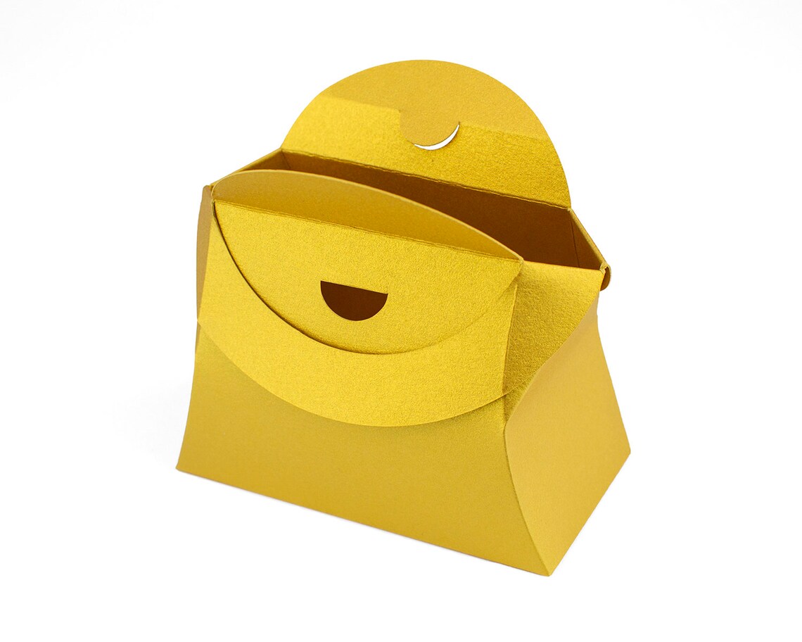 PURSE WITH HANDLE Instant Download Printable Digital Box Template ...