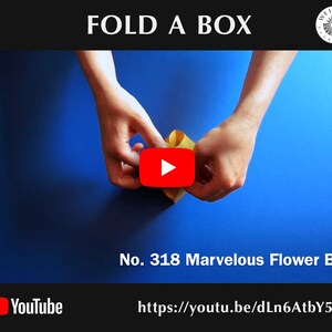 MARVELOUS FLOWER BOX Gift Box Diy Box Packaging Present Box - Etsy