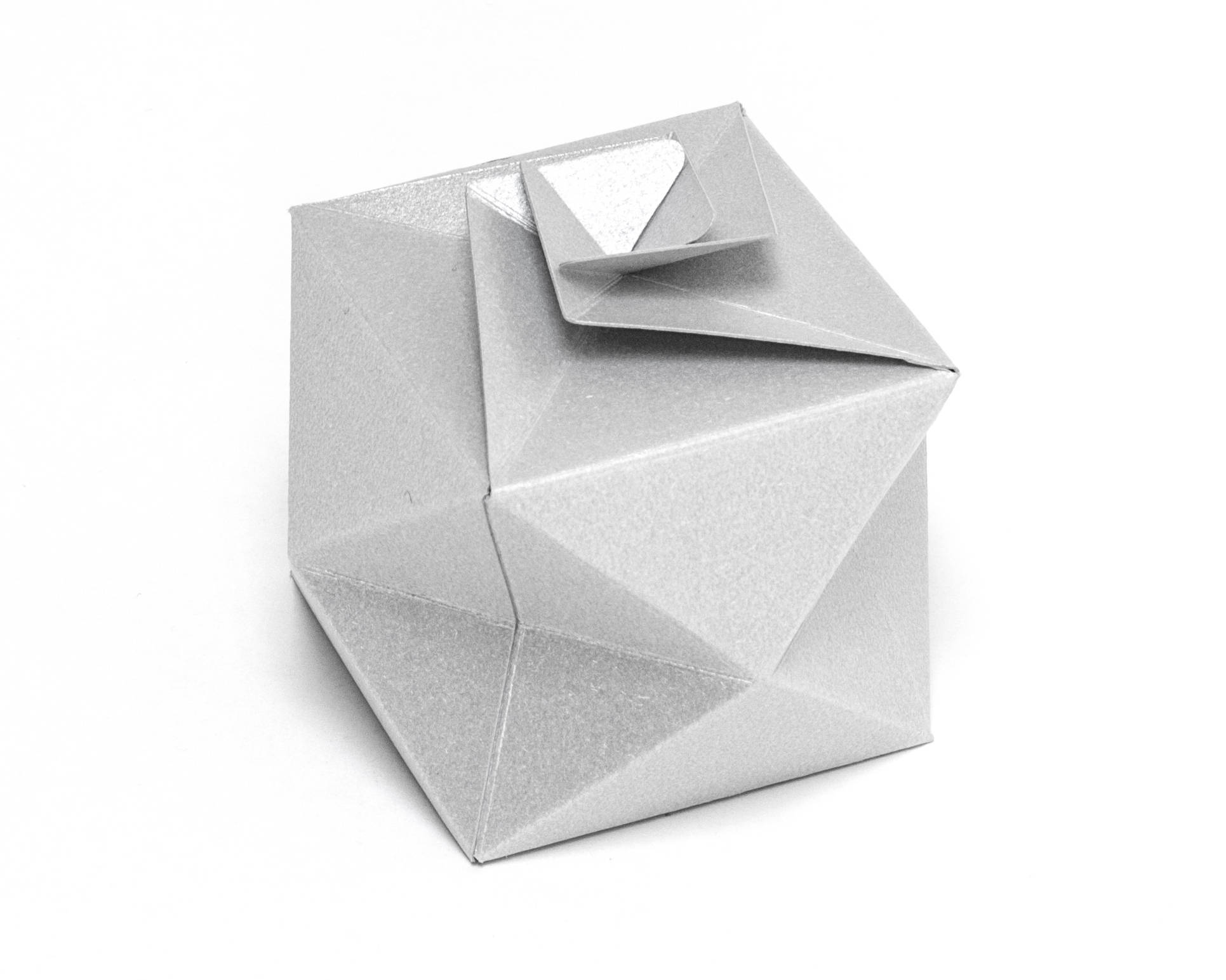 DIAMOND BOX Svg Digital Gift Box Template Little Box Jewelry Package ...