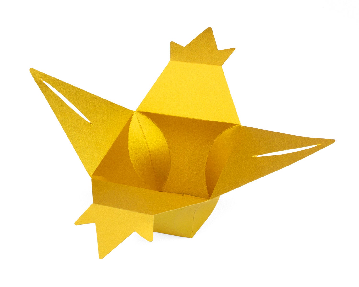 CURVED CROWN BOX Instant Download Printable Digital Box Template Cricut ...