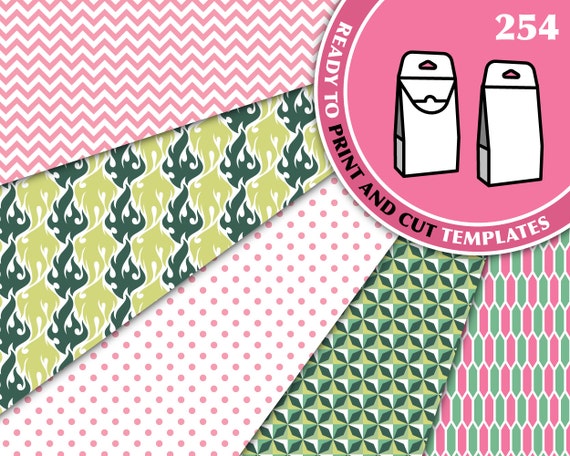 Printable Party Box Gift Favor Box Pdf Pattern Template Pdf | Etsy