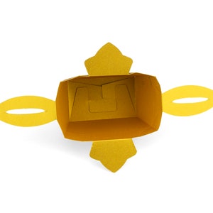 CROWN GIFT BOX Svg Instant Download Printable Digital Box Template ...