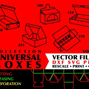 UNIVERSAL BOXES Collection of 28 Digital Download Box - Etsy