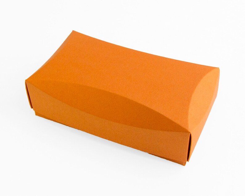 CONCAVE BOX With Lid Top and Bottom Wedding Party Treat Box SVG Gift ...