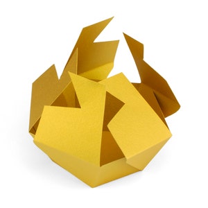 PENTAGONAL GIFT BOX Instant Download Printable Digital Box Template ...