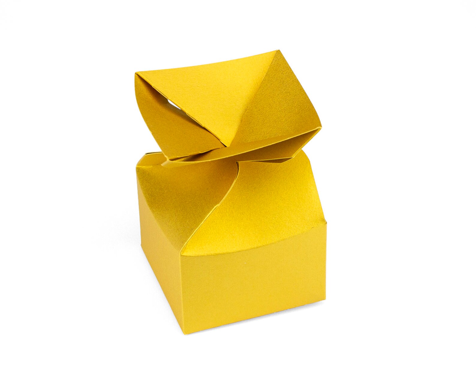 SQUARE CANDY BOX Diy Box Paper Box Papercraft Commercial License Memory ...