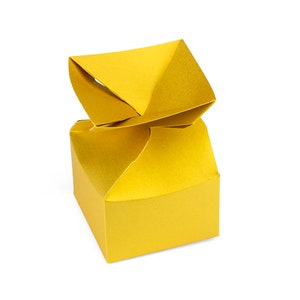 SQUARE CANDY BOX Diy Box Paper Box Papercraft Commercial License Memory ...