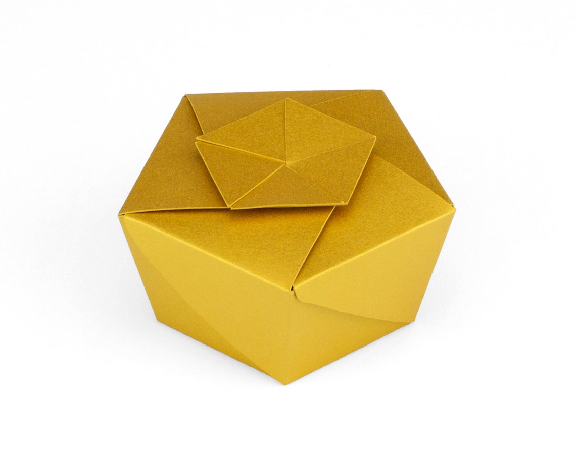 PENTAGONAL GIFT BOX Instant Download Printable Digital Box | Etsy