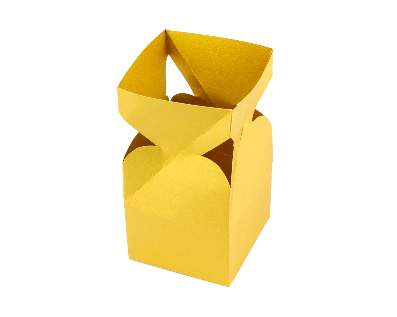 SQUARE CANDY BOX Diy Box Paper Box Papercraft Commercial License Memory ...