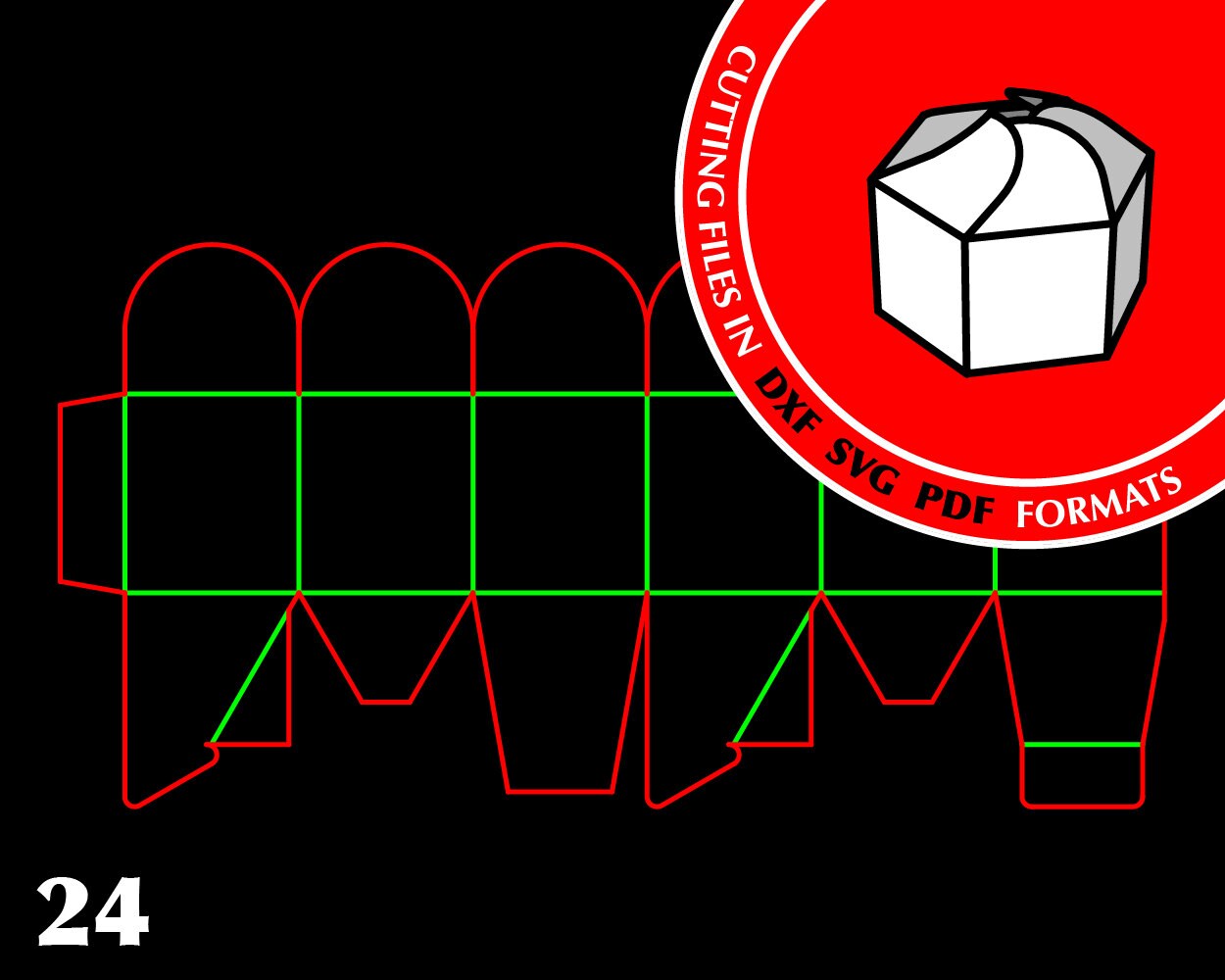 GIFT BOXES Digital Packaging Gift Favor Boxes Instant Download - Etsy