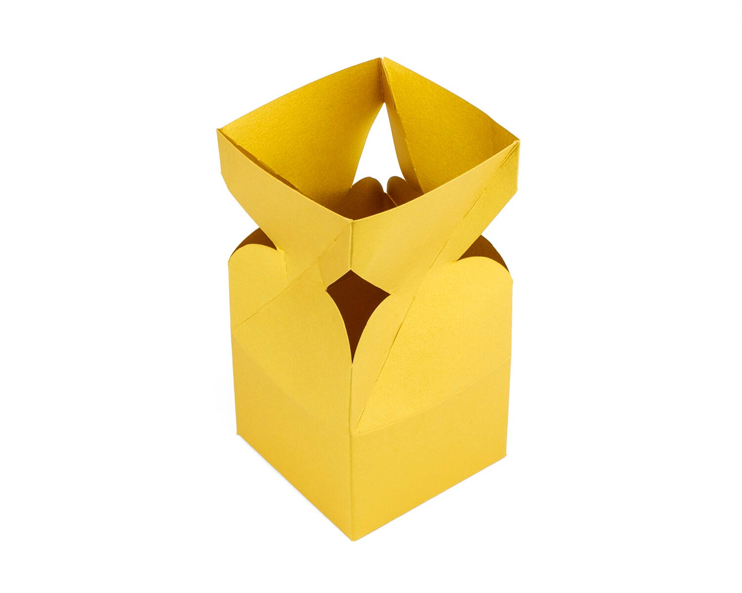 SQUARE CANDY BOX Diy Box Paper Box Papercraft Commercial License Memory ...