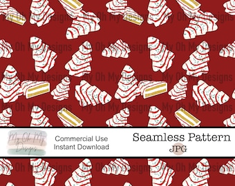 Christmas Seamless Pattern JPG File Digital Paper Seamless Design ...