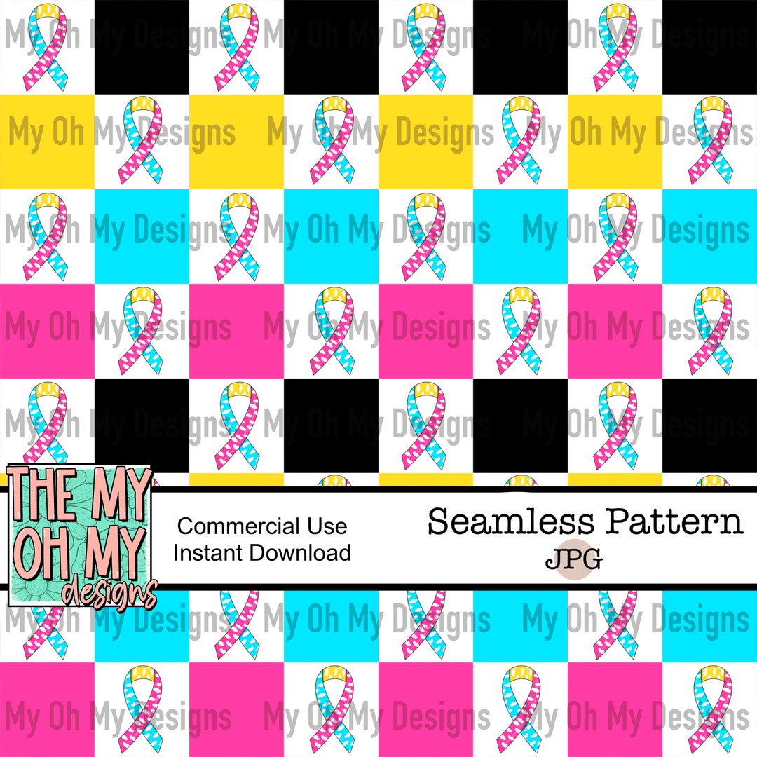 Congenital Diaphragmatic Hernia CDH Ribbon Checkerboard - Etsy