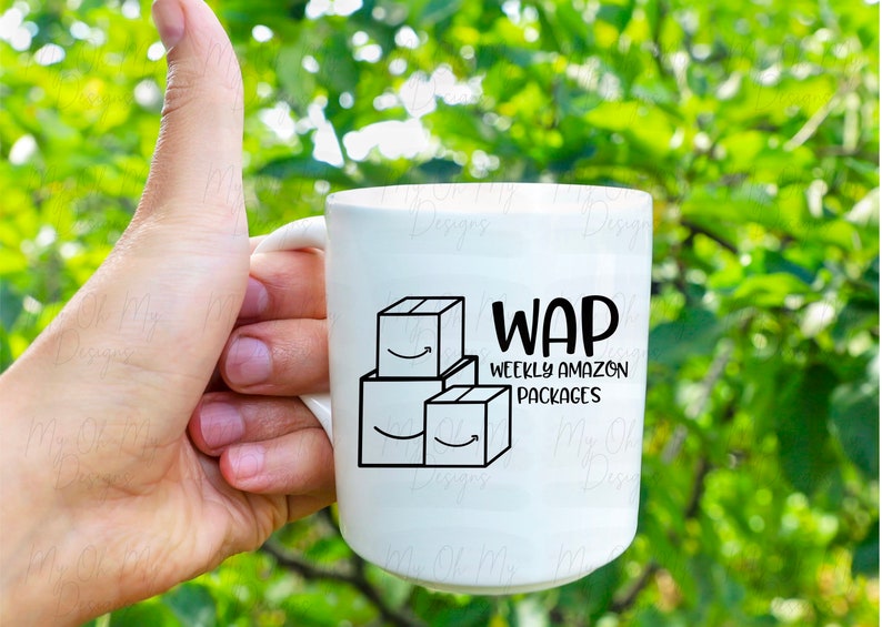 Weekly Amazon Packages WAP SVG File PNG File Digital | Etsy
