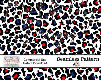 Blue Red White - Etsy