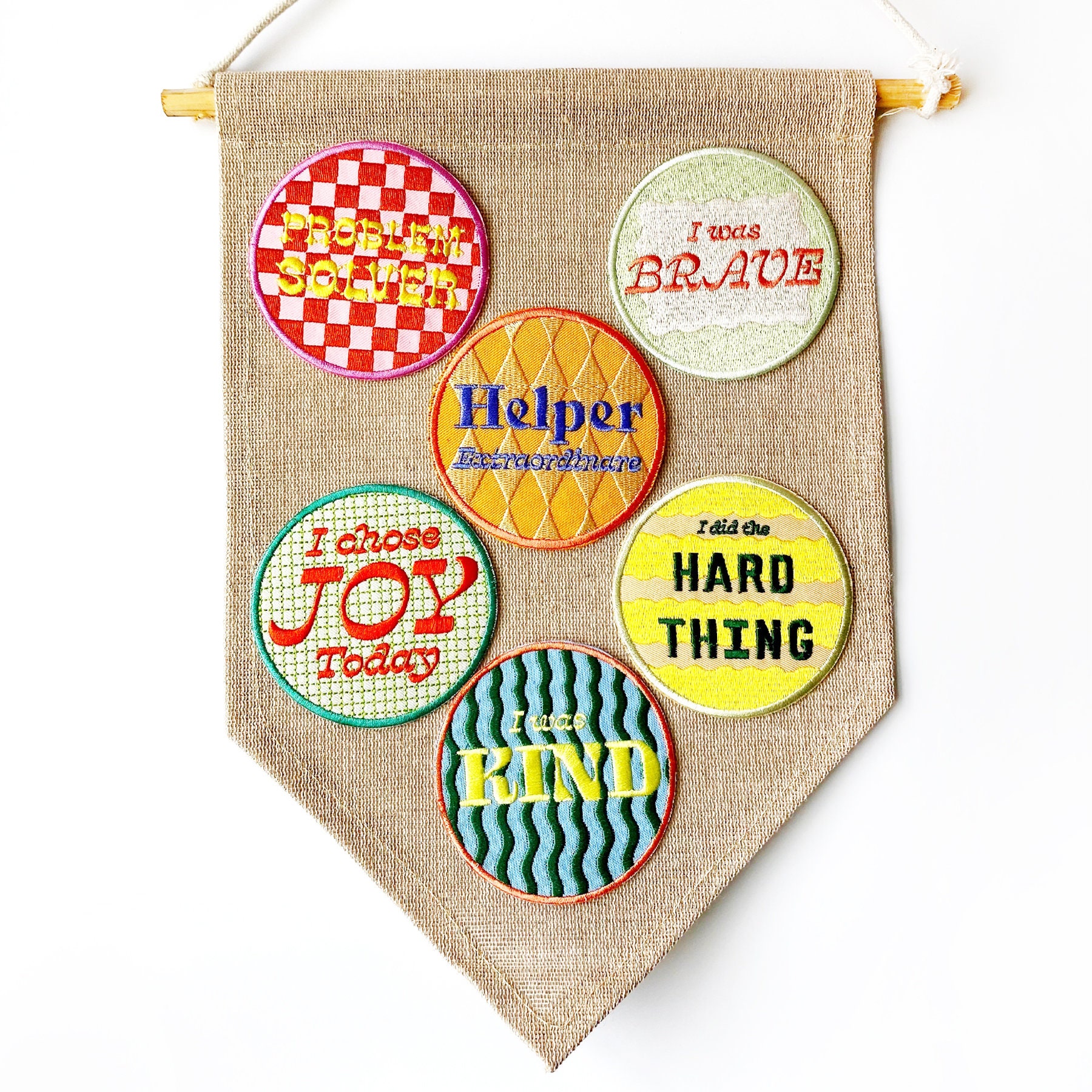 Encouragement Patch Kit for Kids Embroidered Patches Reward Patches for ...