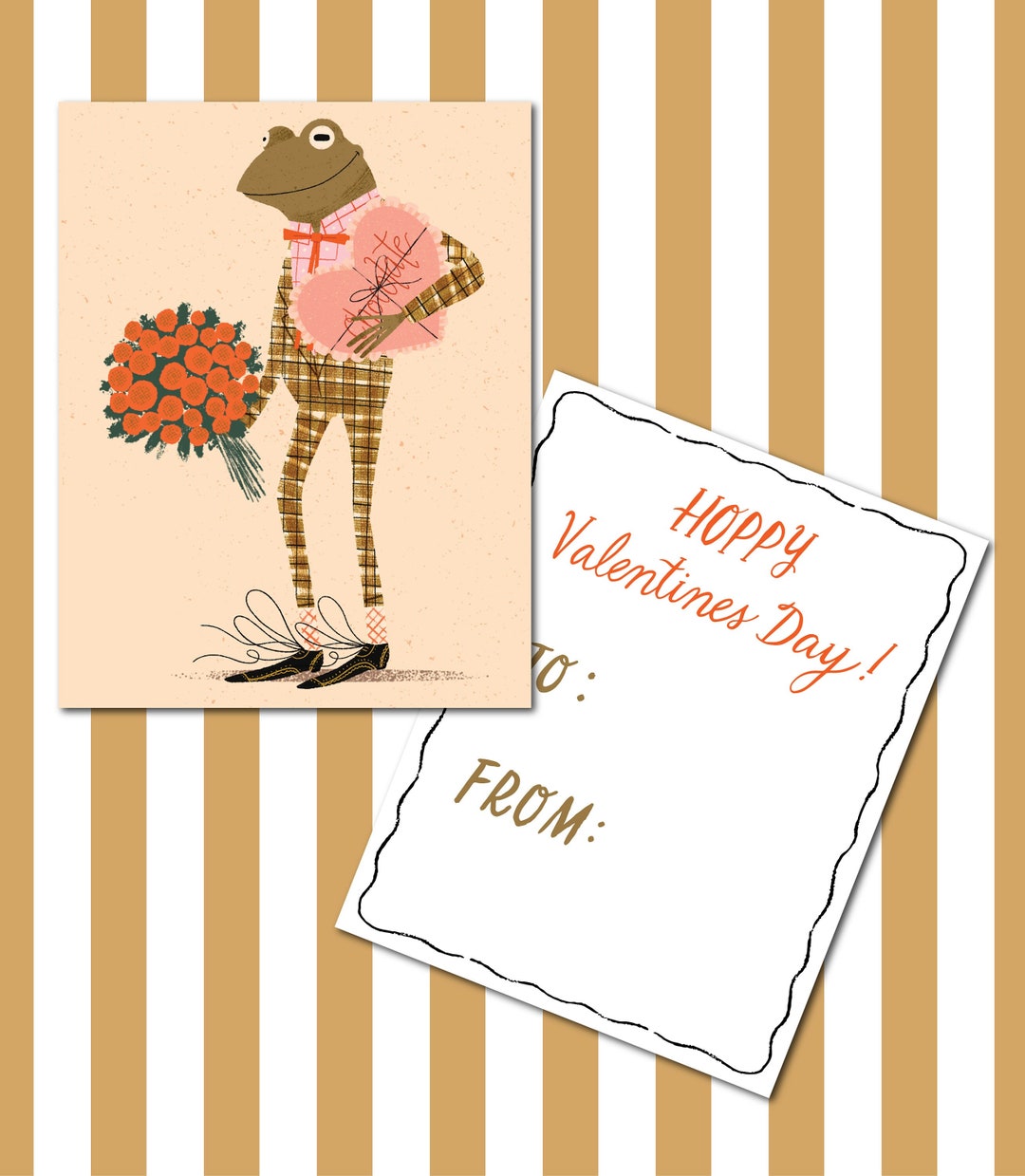 INSTANT DOWNLOAD PRINTABLE Froggy Valentine for Kids | Classroom ...