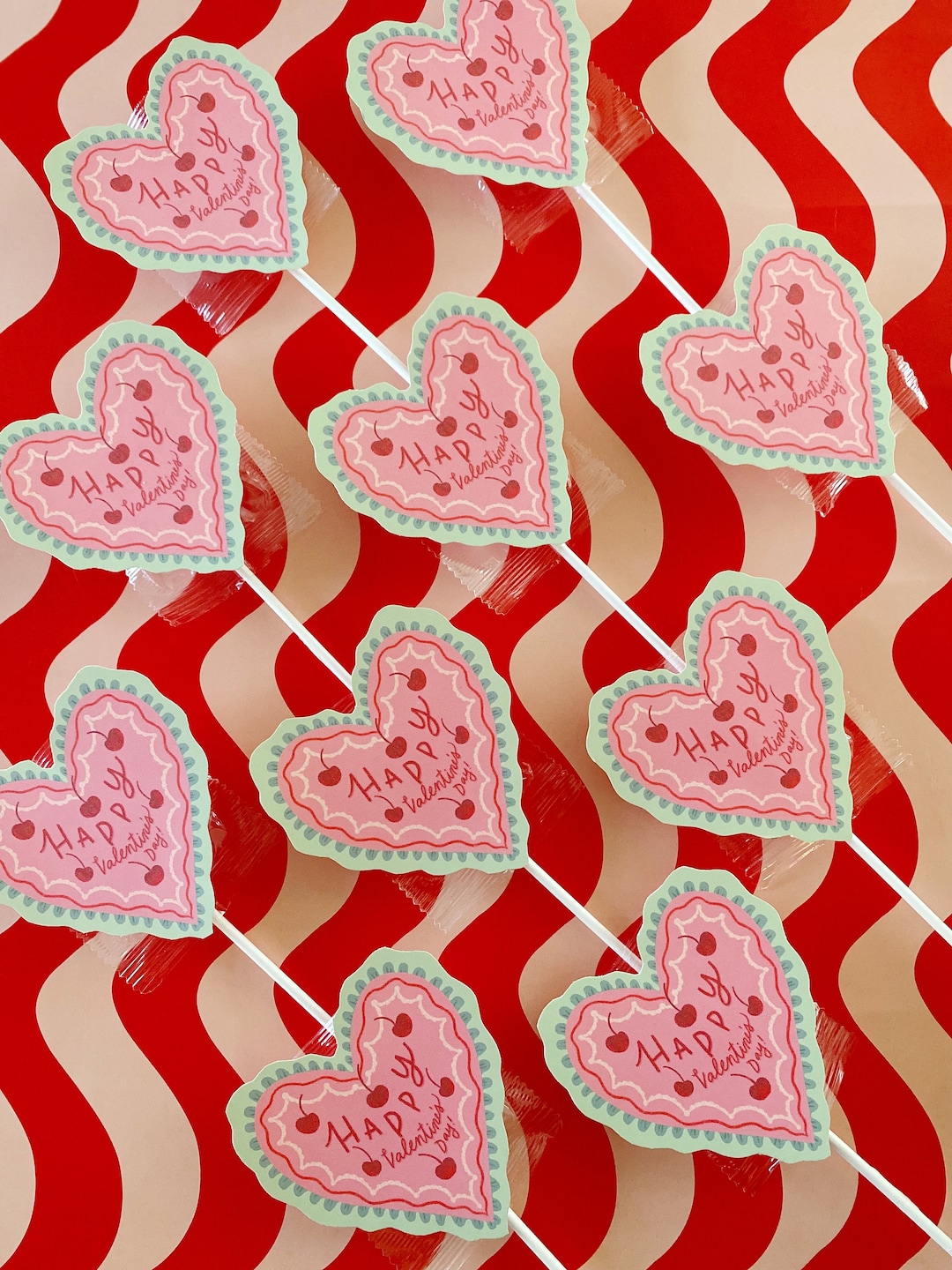 Kids Cake Hearts Valentines Cards | Classroom Valentines (digital ...