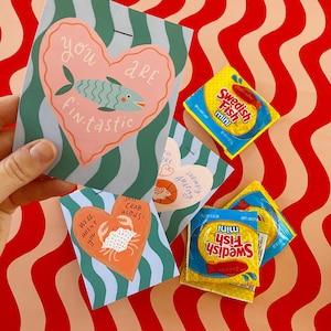 INSTANT DOWNLOAD | Kids Ocean Critters Valentines Cards | Mermaid ...