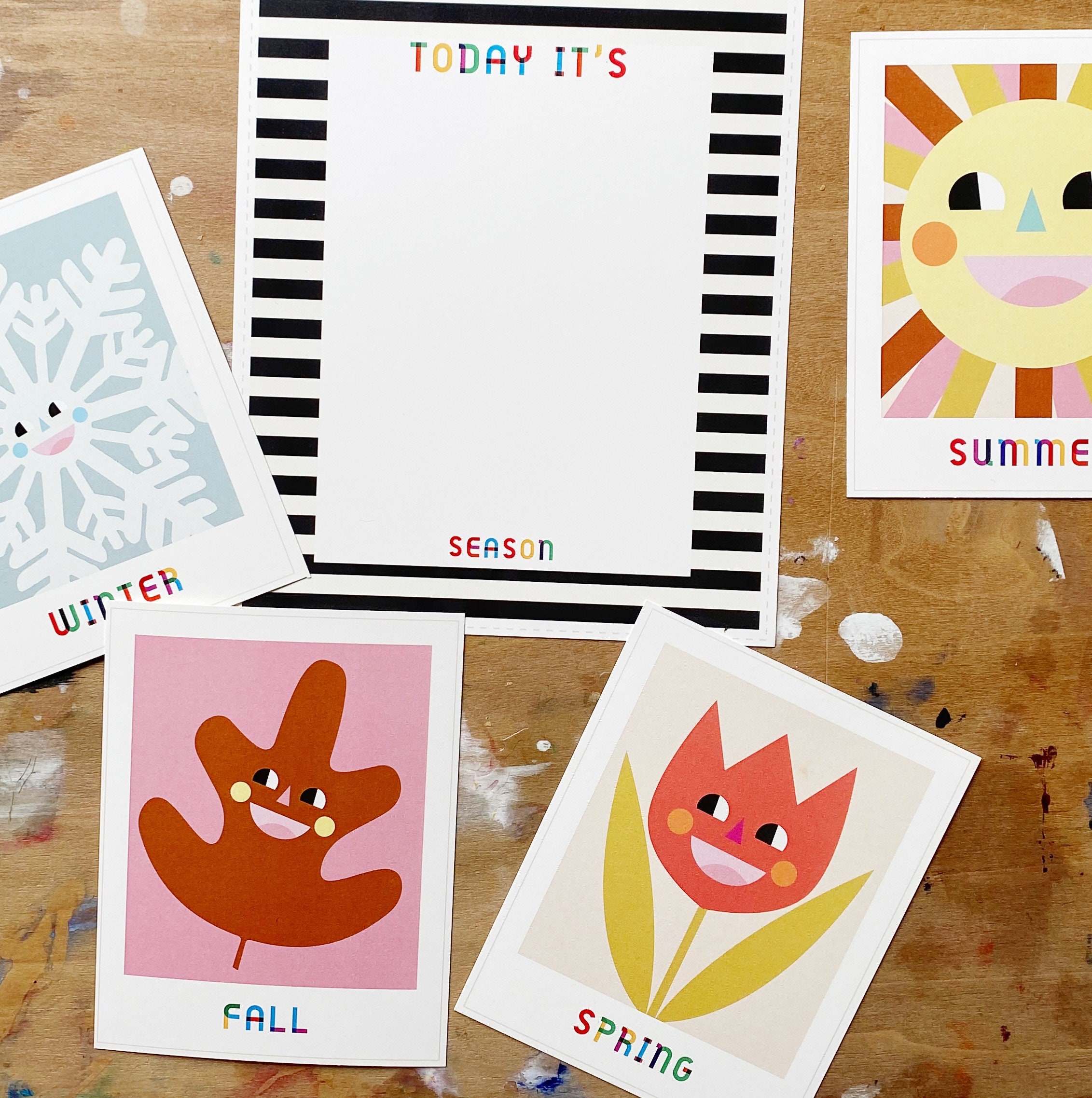 Daily Calendar Chart for Kids Morning Board Interactive Calendar ...